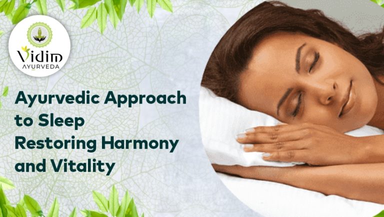 Ayurvedic Approach to Sleep: Restoring Harmony and Vitality - Vidim ...